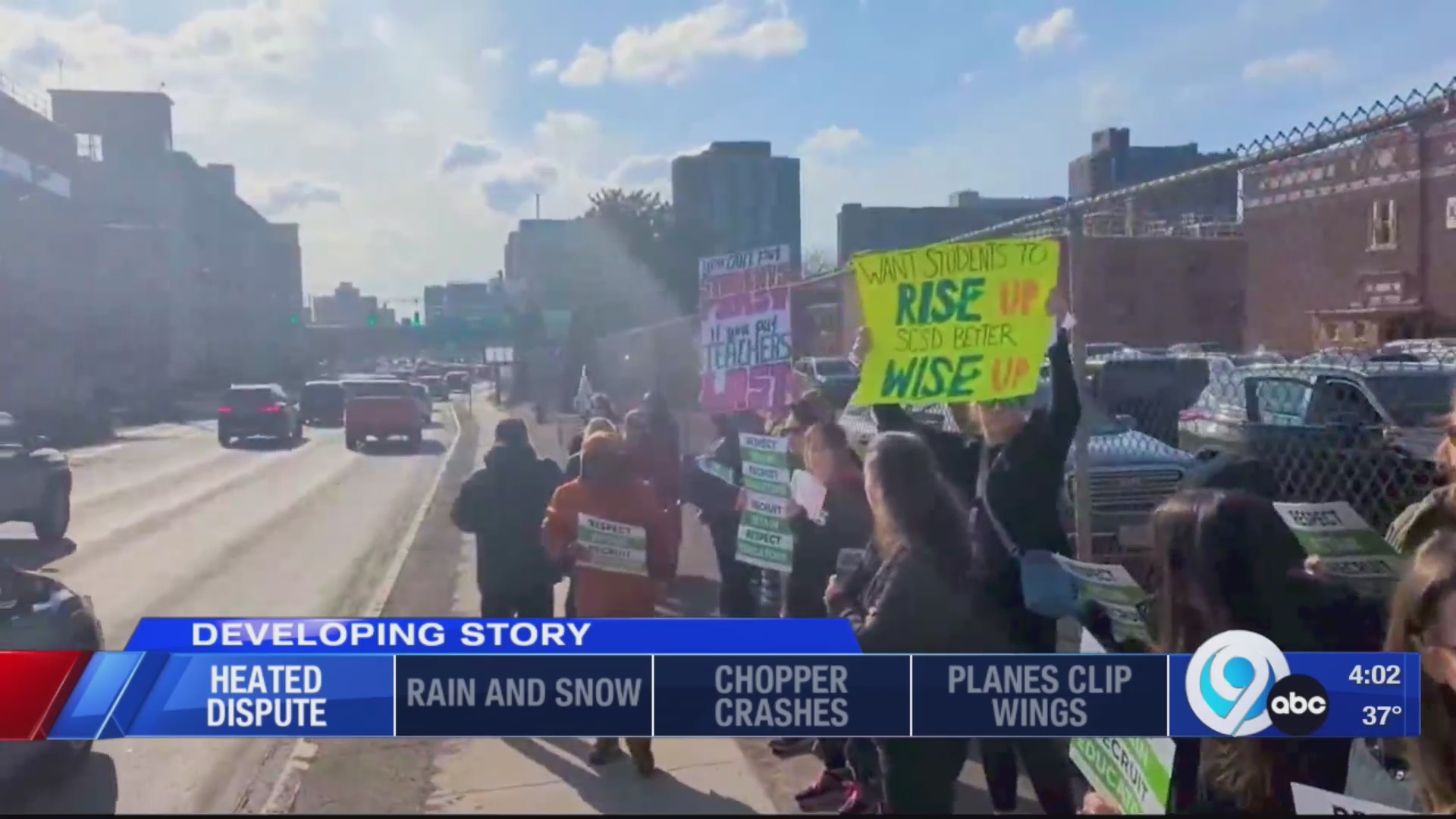 Heated contract negotiations for Syracuse teachers – WSYR