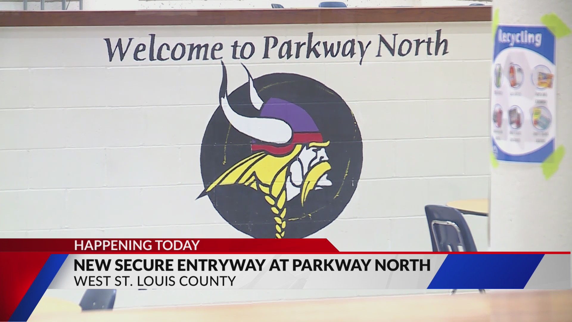 Parkway North High School upgrades entrance for better security – FOX 2