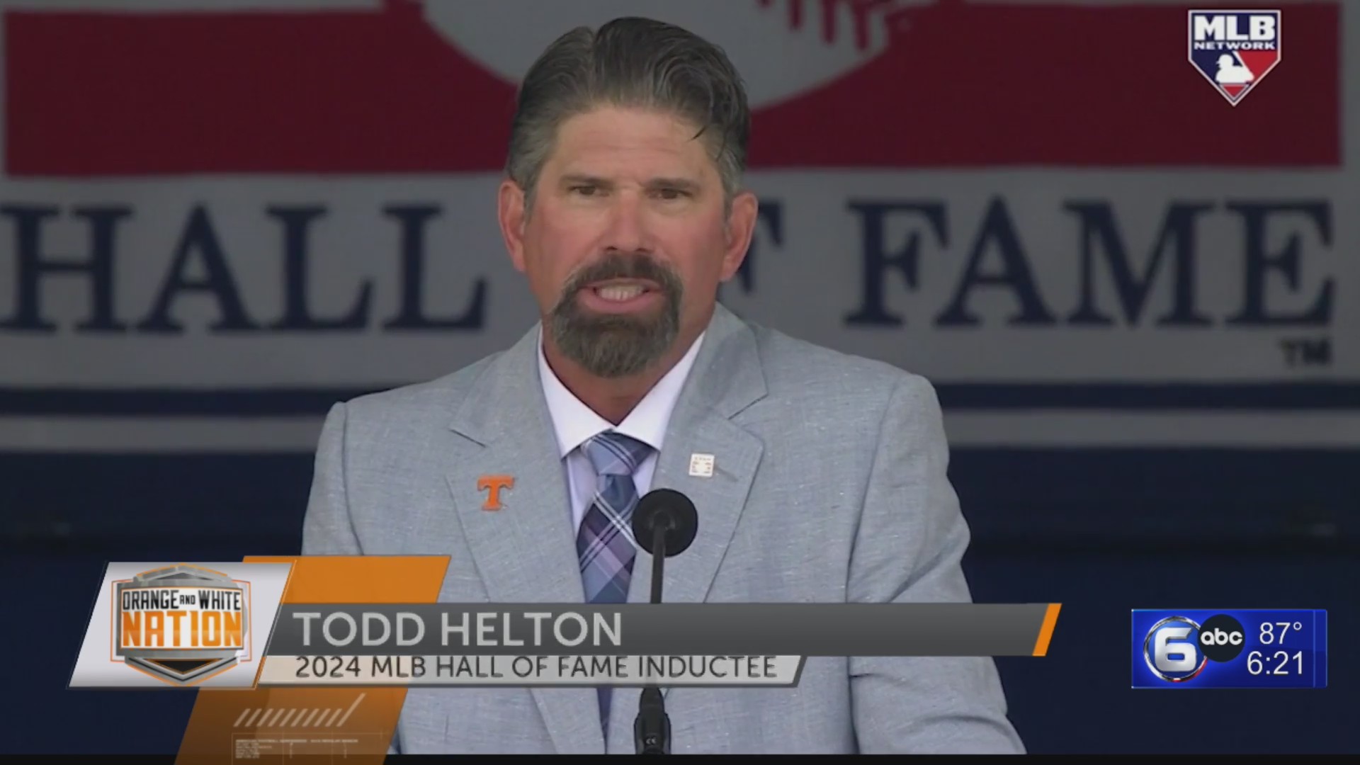 Tennessee great Todd Helton inducted into MLB Hall of Fame – WATE 6 On ...