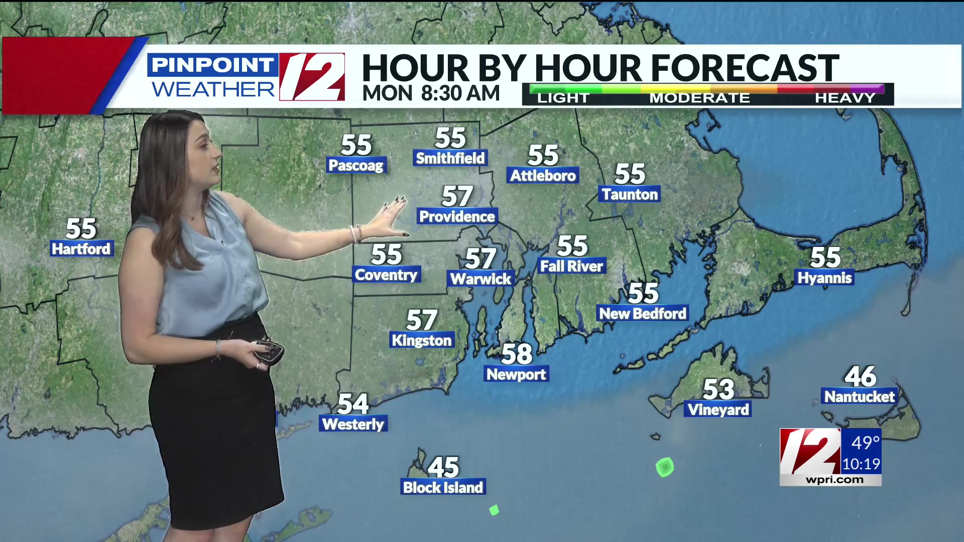 Pinpoint Weather 12 Forecast at 10 – WPRI.com
