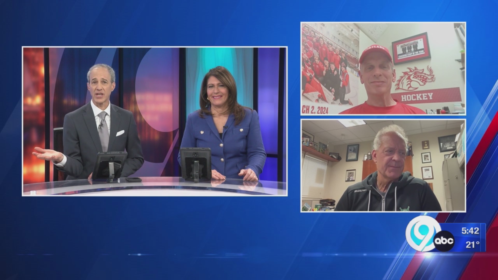 Interview with Ed Gosek and Joe Cardarelli on charity hockey game – WSYR