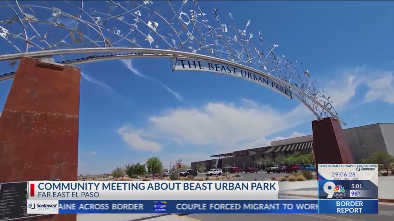 Final design meeting on Beast Urban Park – KTSM 9 News