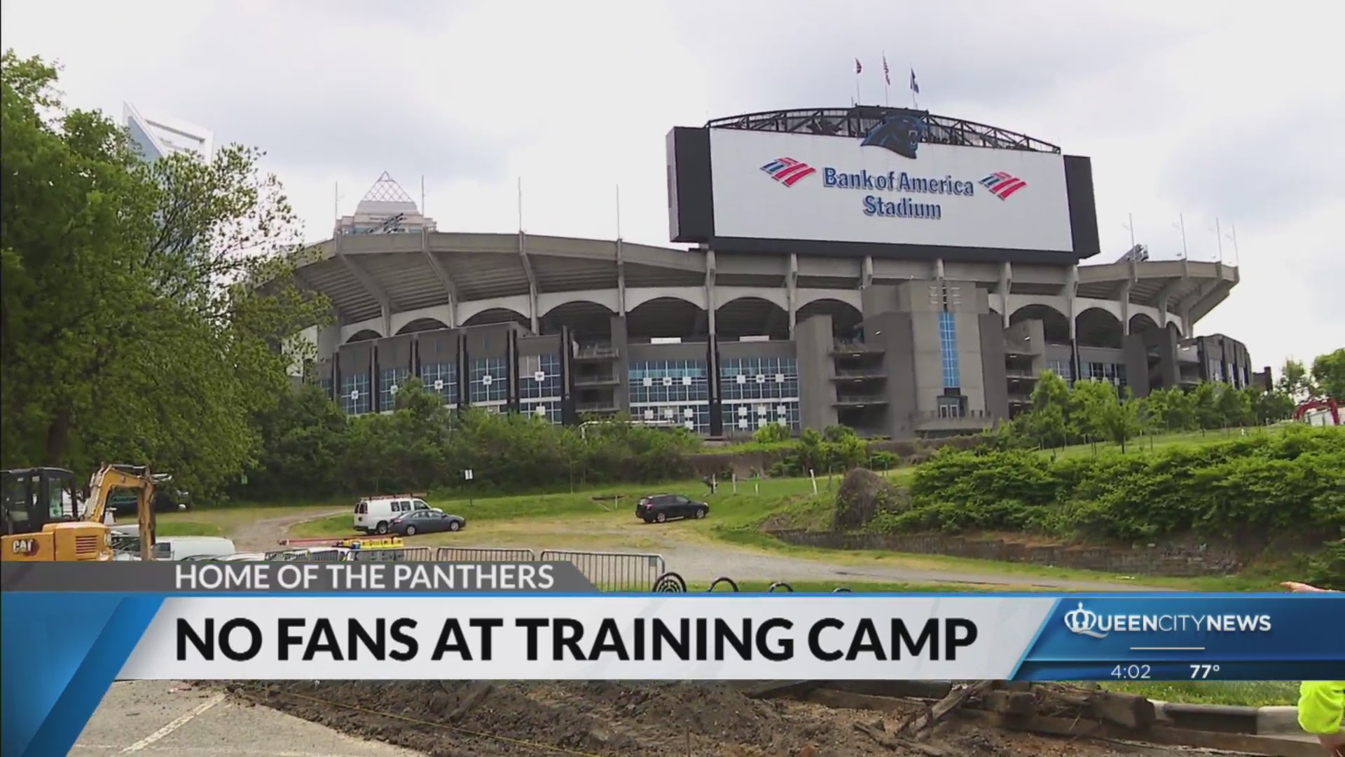 No fans allowed at Carolina Panthers training camp this year or next ...