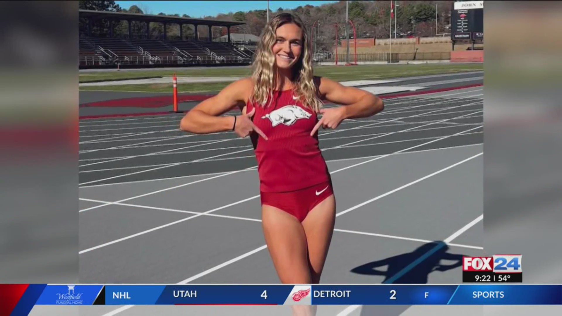 From the track to the pitch, Razorback Anna Podojil just wins – KNWA FOX24