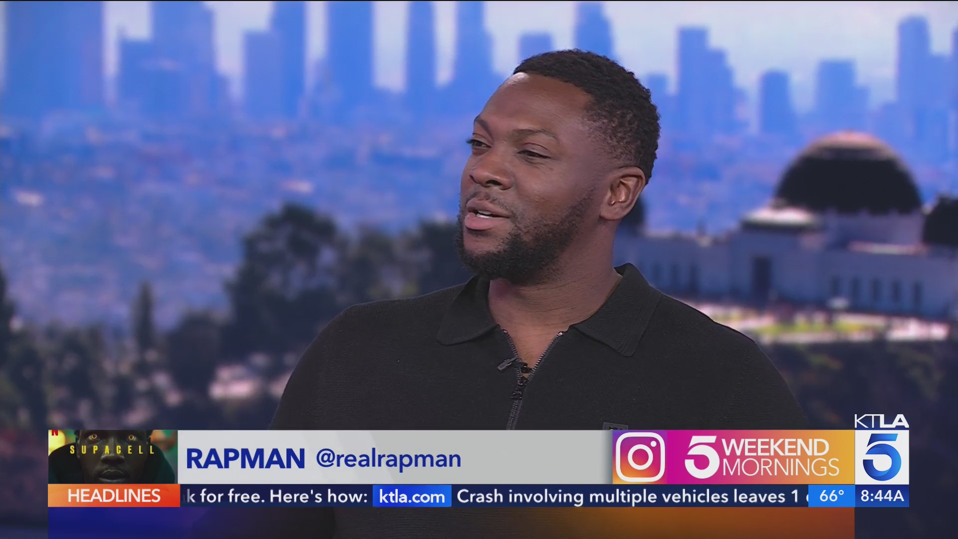 RAPMAN talks newest Netflix series, “Supacell” – KTLA