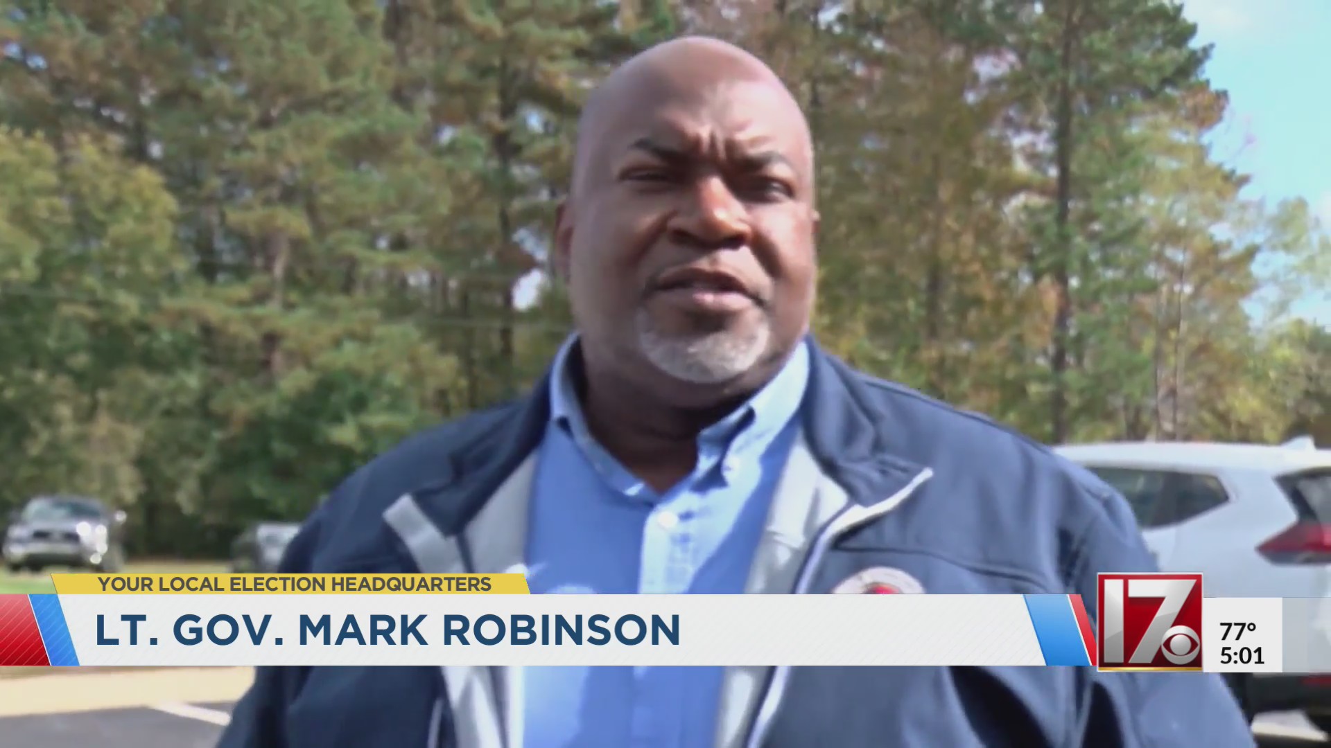 Lt. Gov. Robinson campaign says they are optimistic on Election Day ...