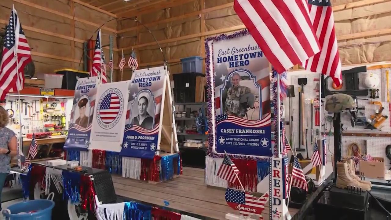 A float to honor Casey Frankoski – NEWS10 ABC