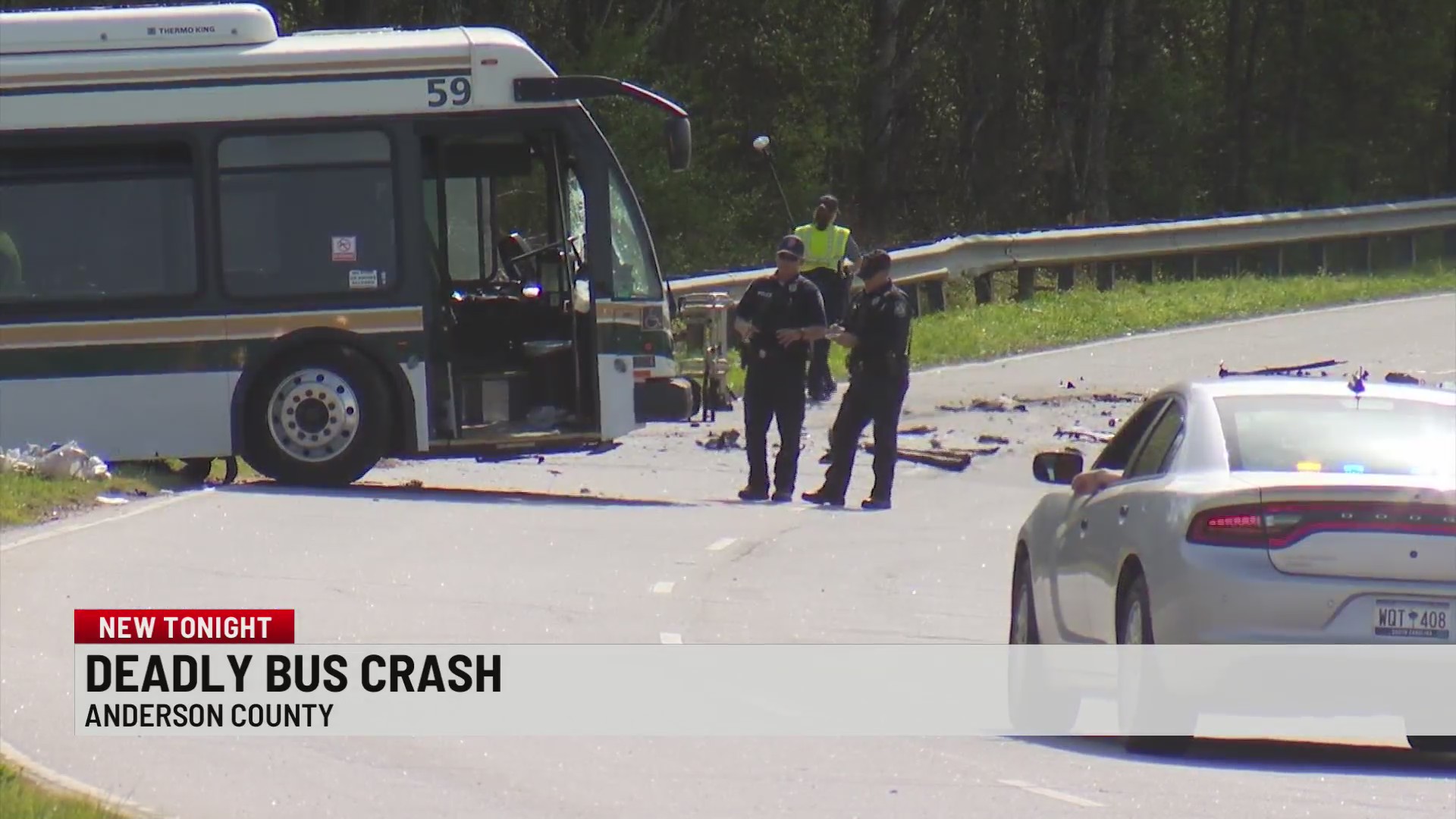1 killed, 13 injured in wreck involving Upstate city bus – WSPA 7NEWS