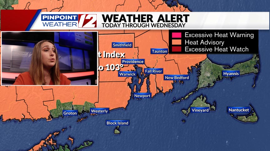WPRI 12 Weather Alert 7/15/24: Hot and Humid Weather Continues – WPRI.com