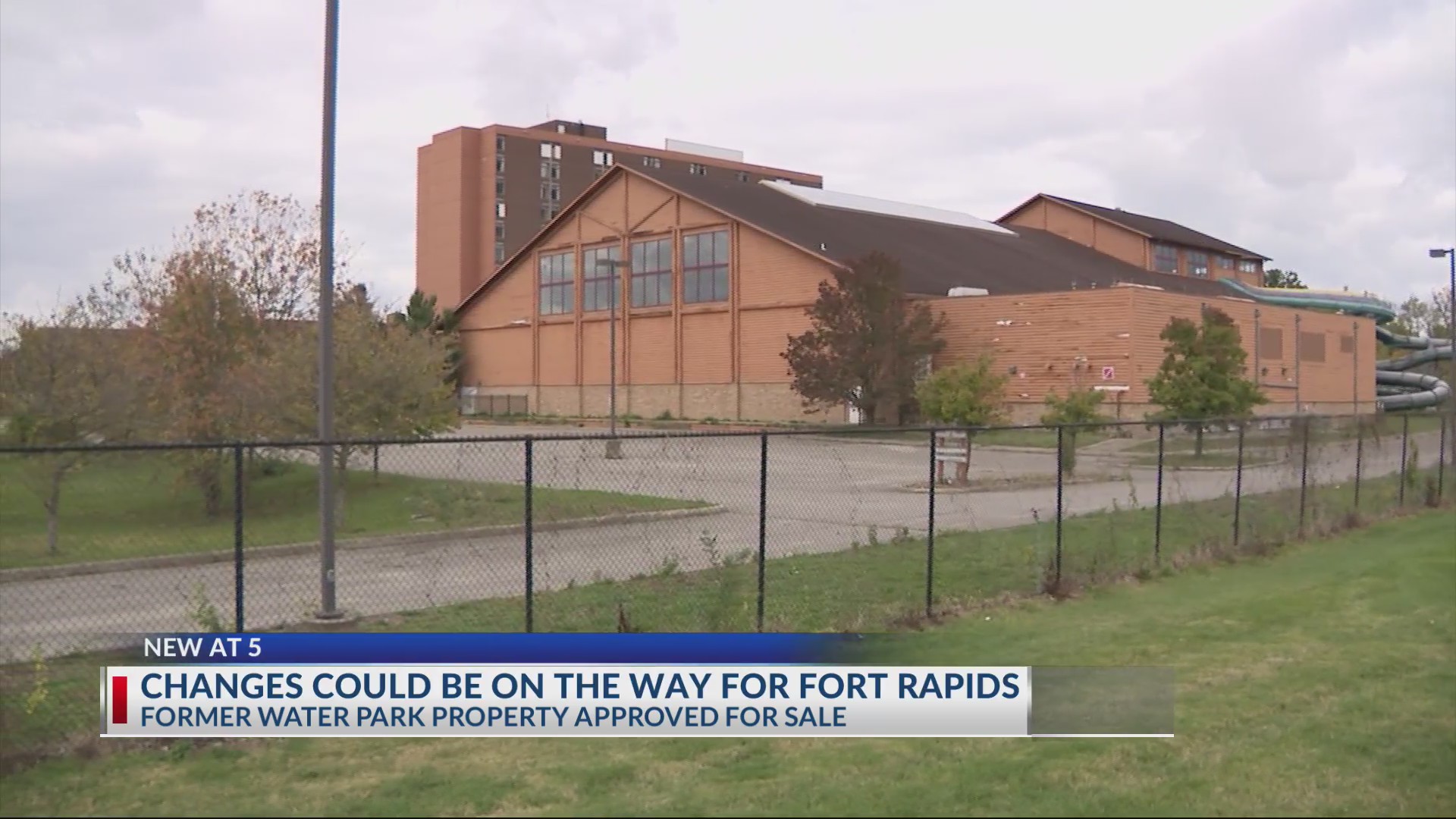 Former Fort Rapids Resort property approved for sale – NBC4 WCMH-TV