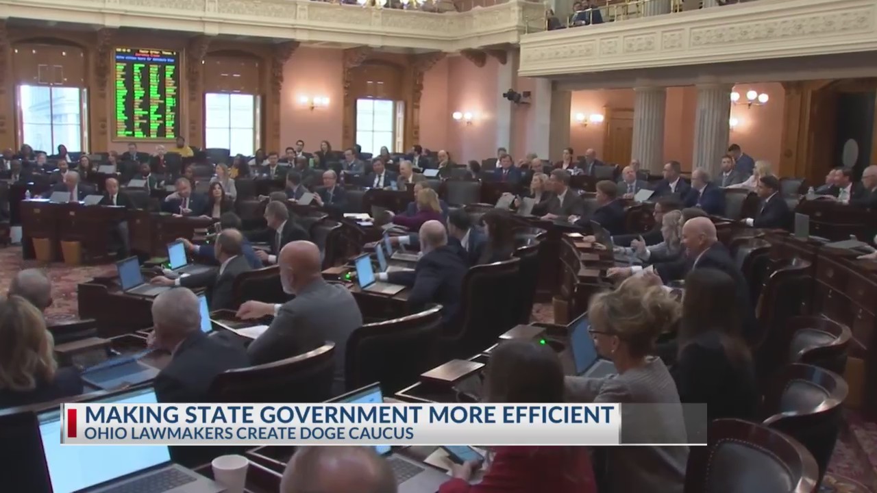 Ohio lawmakers create DOGE caucus to make government more efficient ...