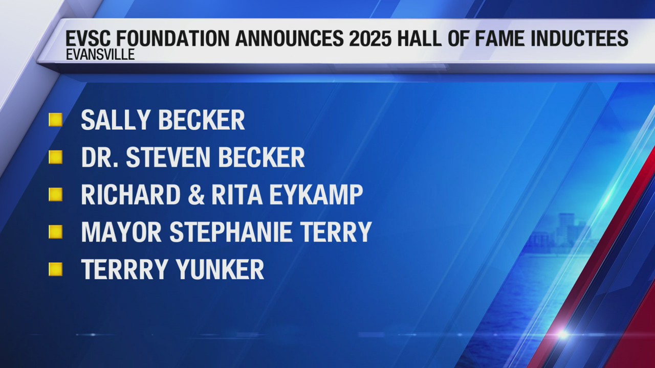 EVSC foundation announces 2025 hall of fame inductees – Eyewitness News (WEHT/WTVW)