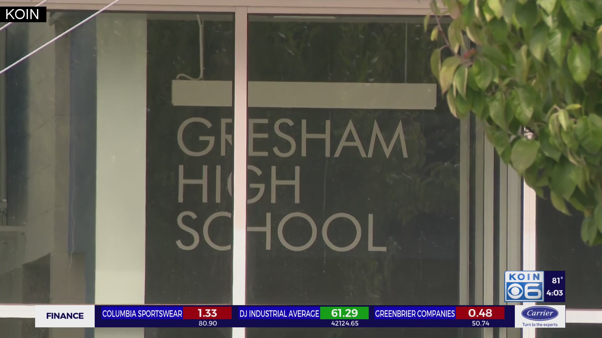 Gresham High School students on edge after boy arrested with gun on ...