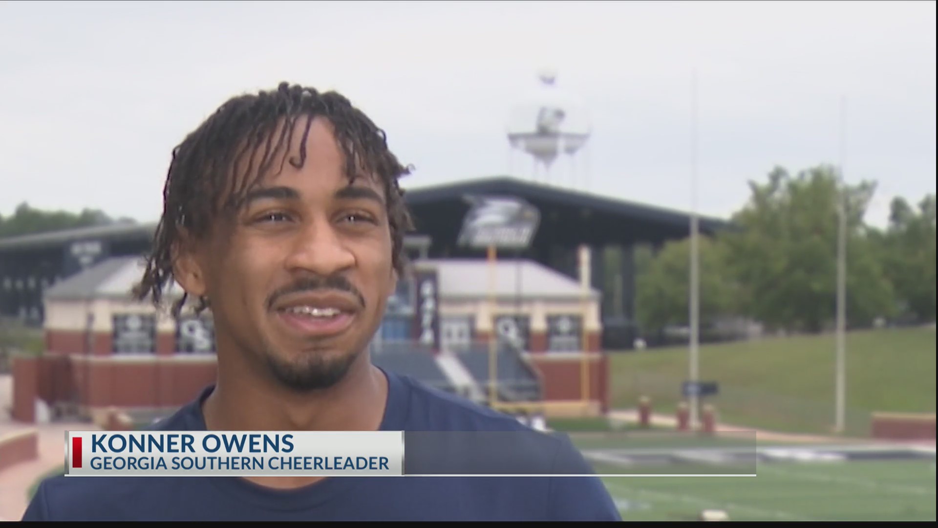 Owens finds second family through Georgia Southern cheer – WSAV-TV