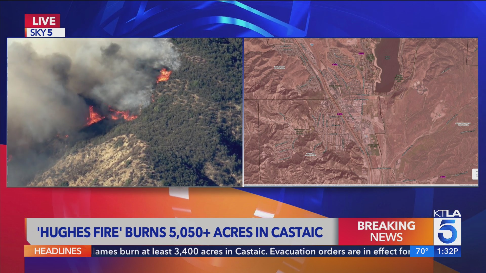 Evacuation shelters for residents, pets impacted by the Hughes Fire – KTLA