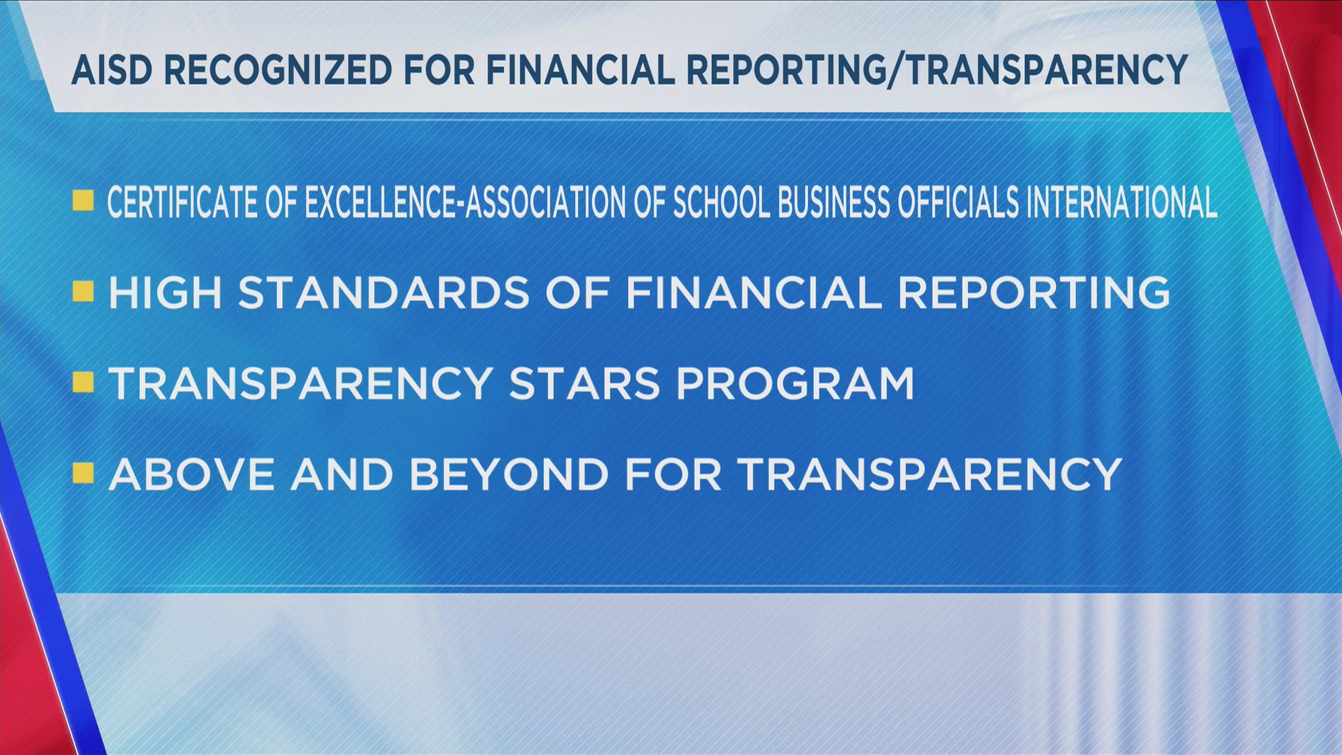 Amarillo ISD earns distinctions from 2 financial reporting ...