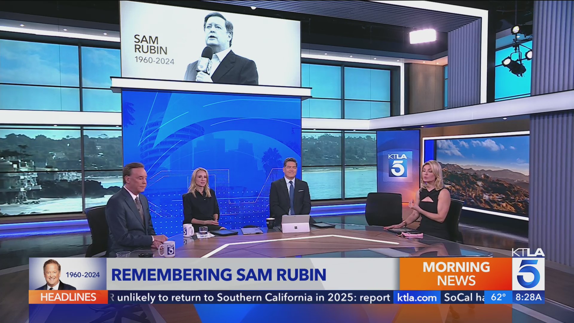 KTLA 5 Morning News remembers Sam Rubin (8am Team Coverage) – KTLA