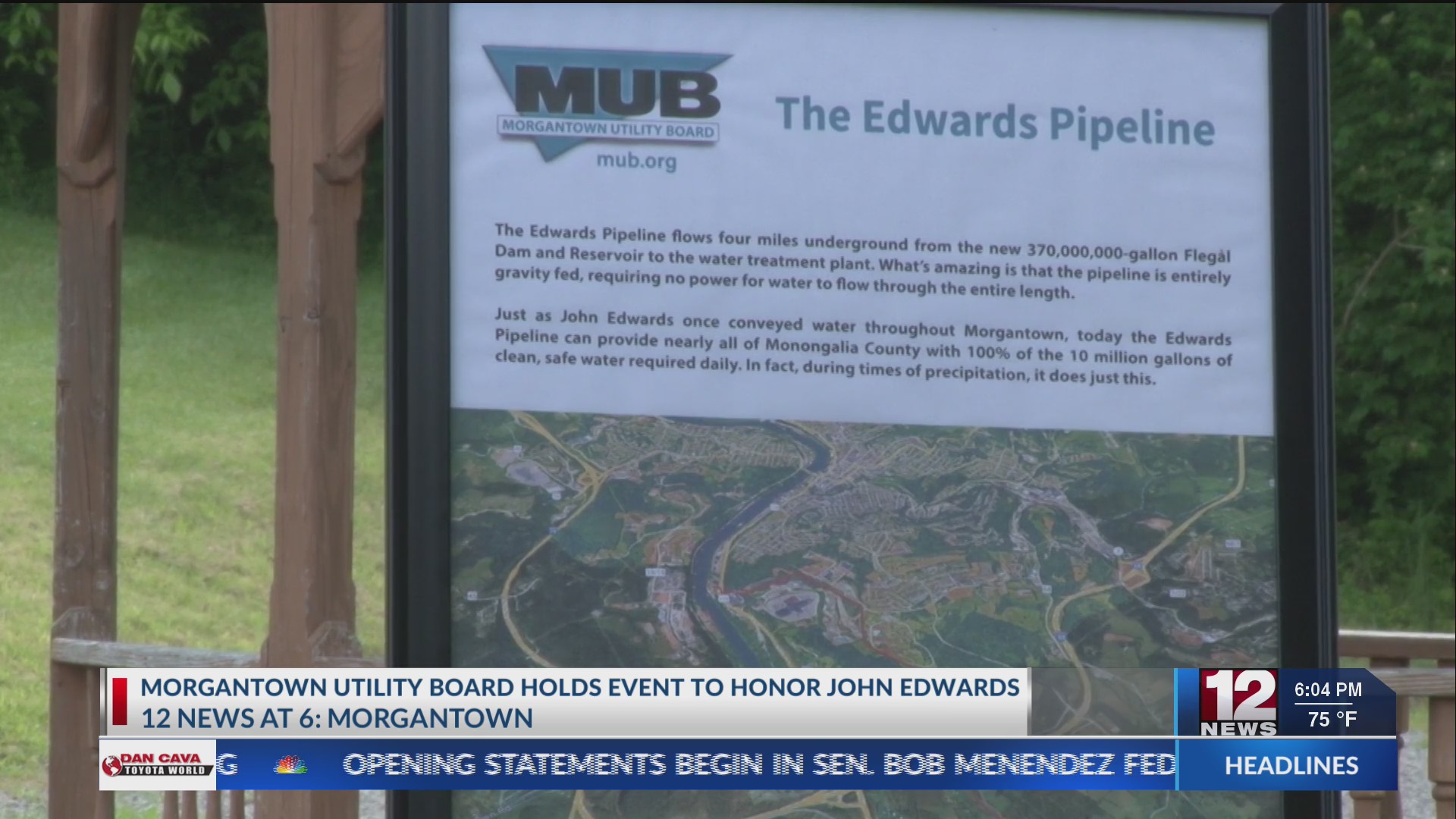 Morgantown Utility Board honors family behind the city’s first water business – WBOY.com