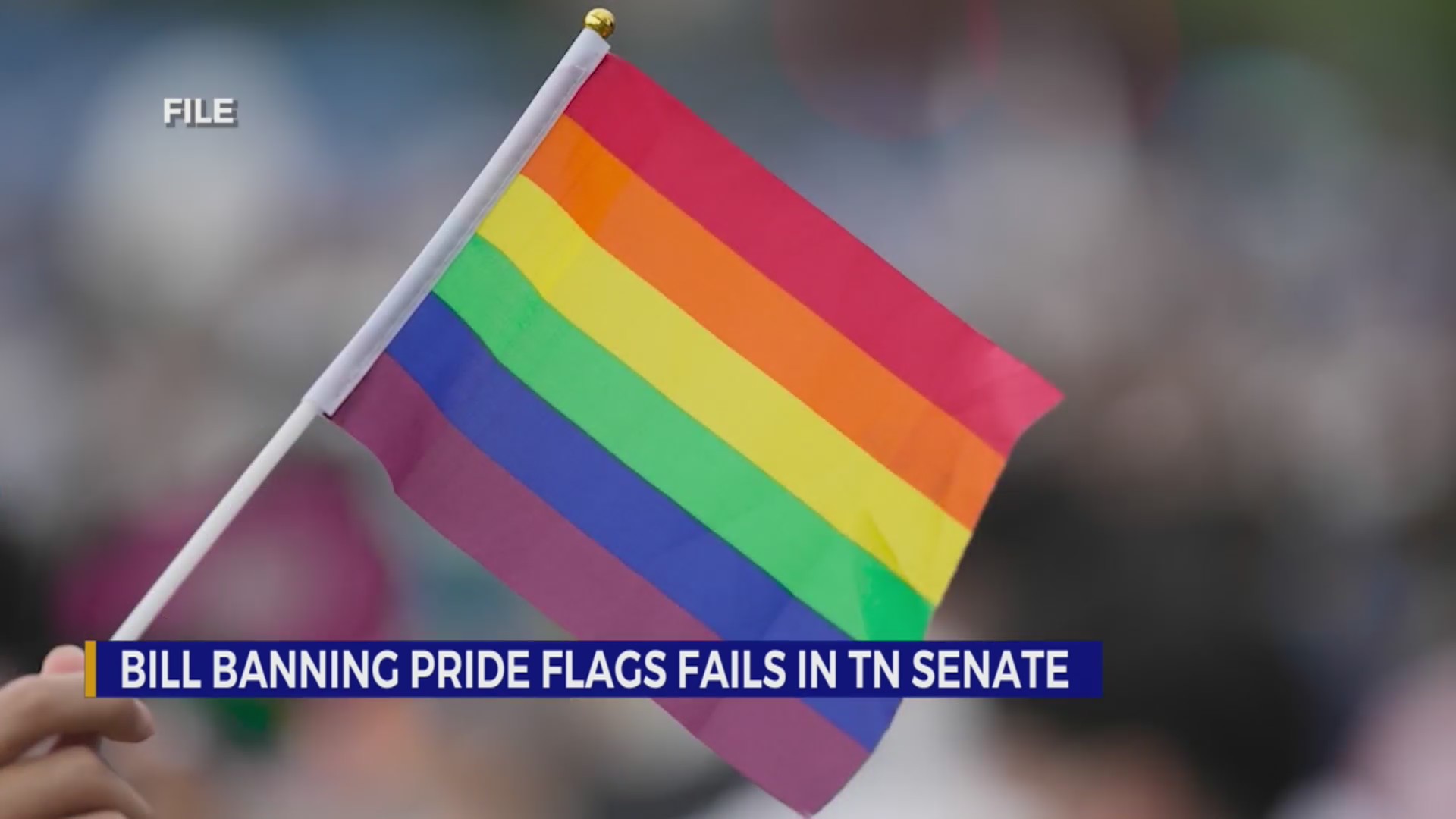 Bill banning Pride Flags fails in TN Senate – WKRN News 2