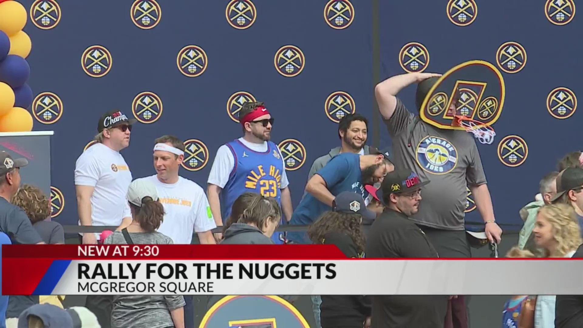 Denver Nuggets playoff pep rally held in McGregor Square – FOX31 Denver
