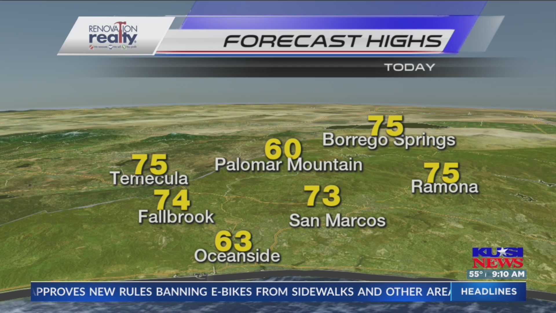 San Diego Weather Forecast for Tuesday – FOX 5 San Diego & KUSI News