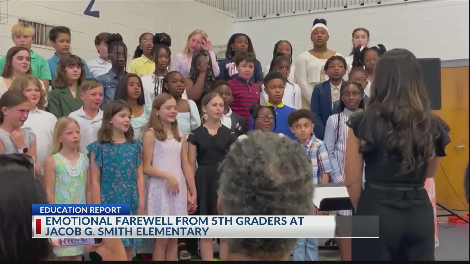 Emotional farewell from Jacob G. Smith Elementary students – WSAV-TV
