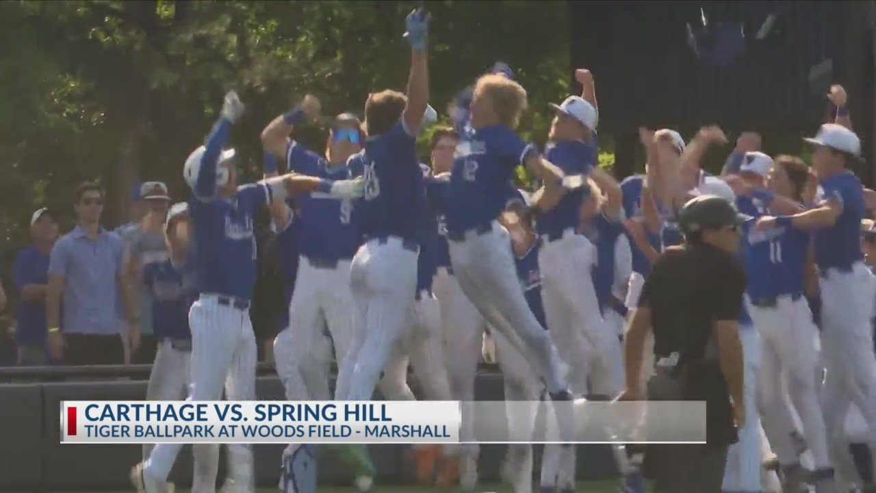 Spring Hill baseball beats Carthage 7-5 in game three to punch their ...