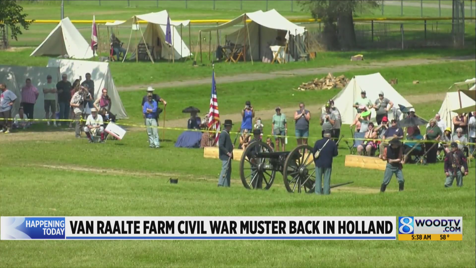 Van Raalte Farm Park Civil War Muster returns – WOODTV.com