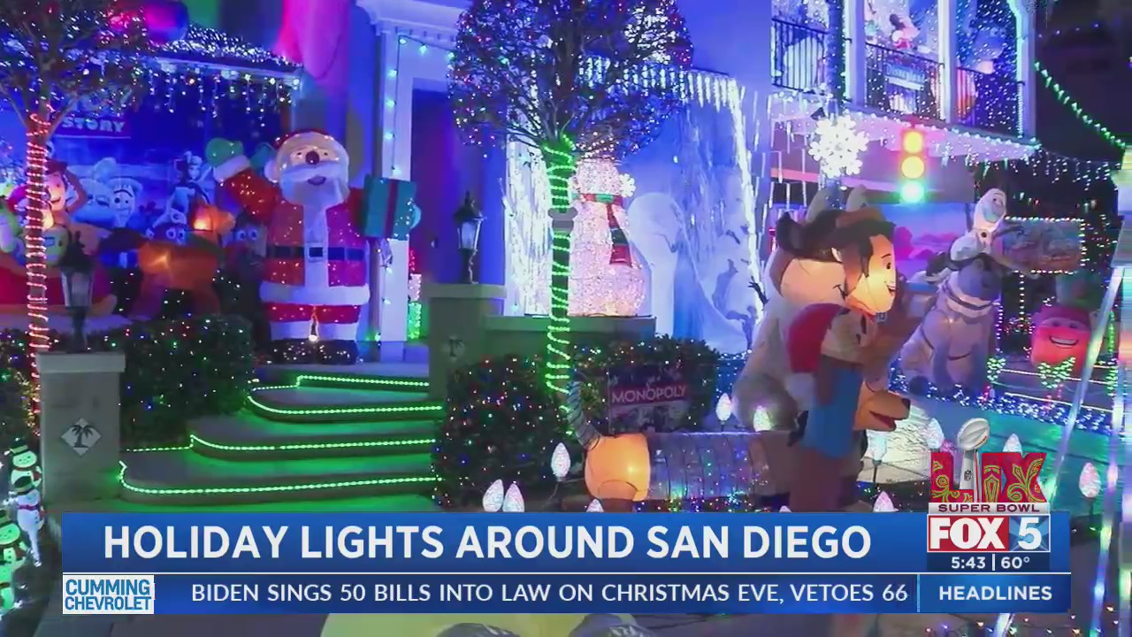 Holiday lights around San Diego – FOX 5 San Diego & KUSI News