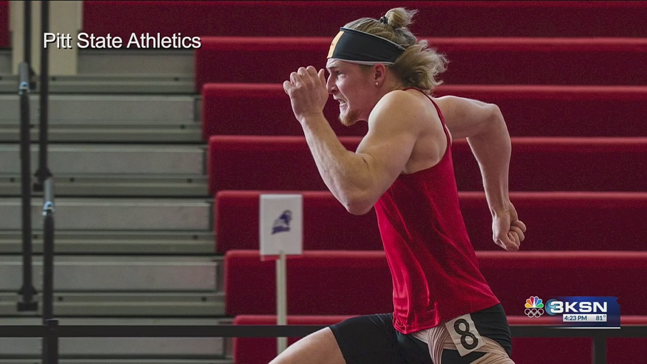Pitt State decathlete Hunter Jones shaped by family tragedy, ready for ...
