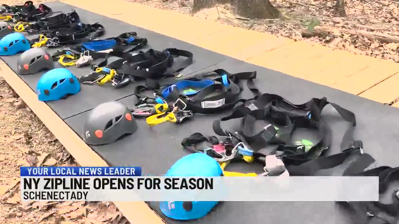 NY Zipline opens for season – NEWS10 ABC