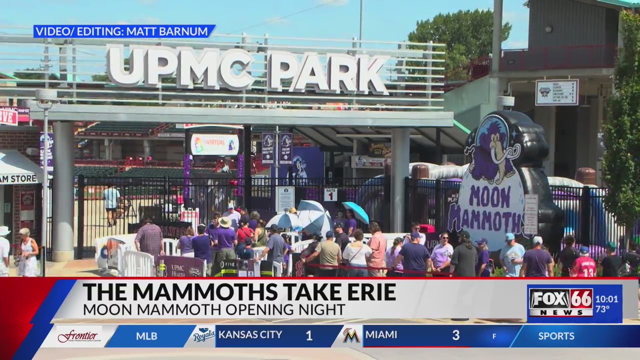 The Mammoths take Erie: Moon Mammoth opening nights draws thousands ...