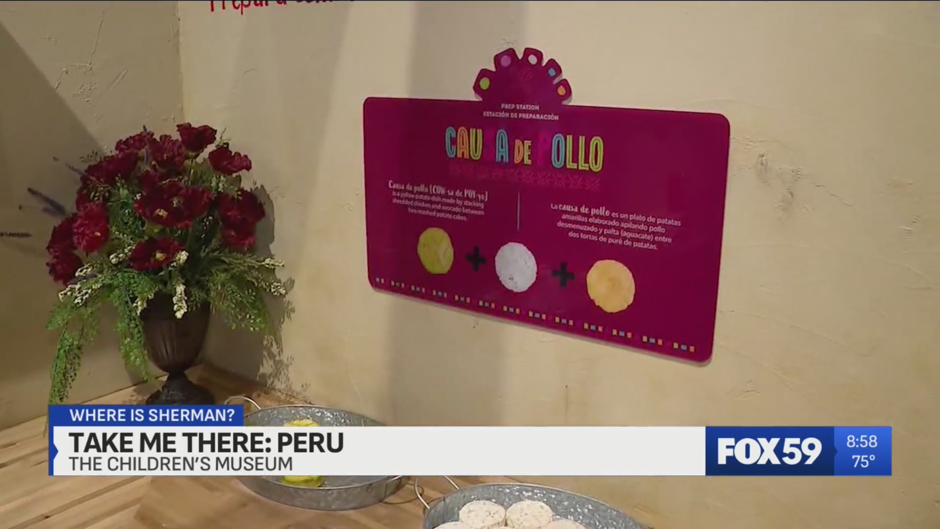 Where Is Sherman: Take Me There Peru, Part 2 – Fox 59