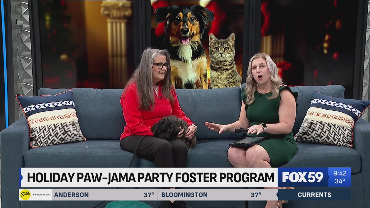 Holiday Paw-Jama Party Foster Program – Fox 59