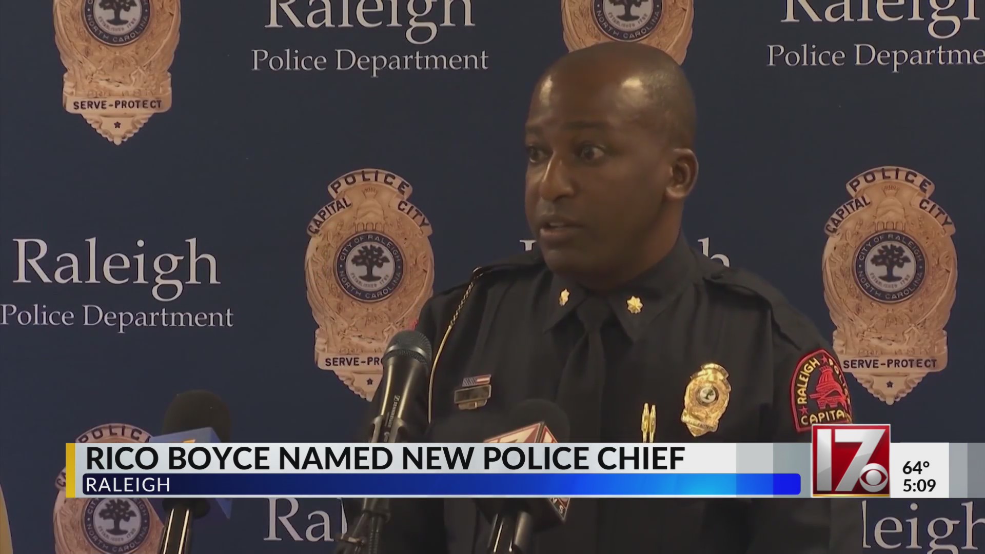 City of Raleigh names new police chief – CBS17.com