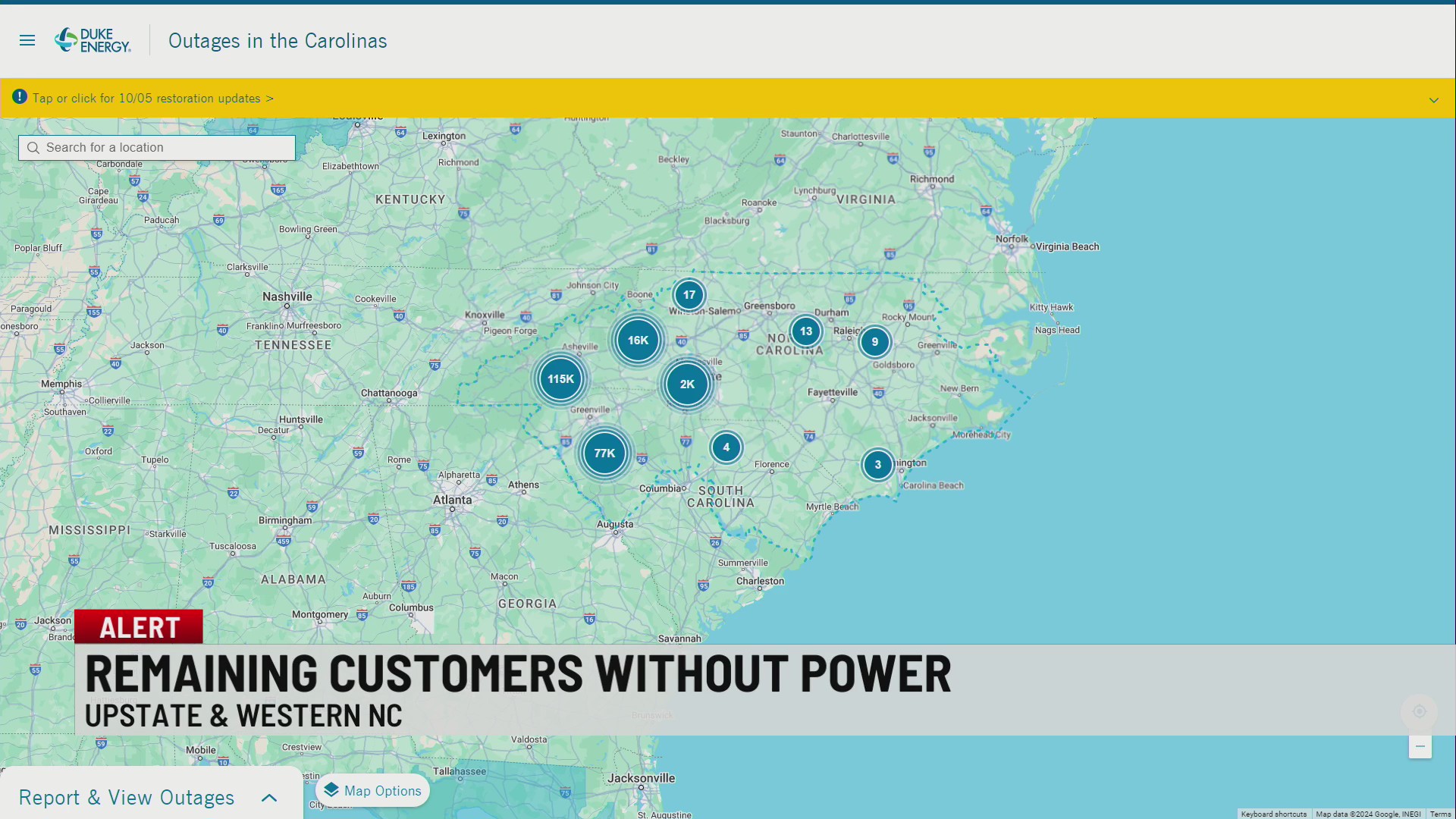Duke Energy restores power to 90% of capable, Carolinas’ customers ...