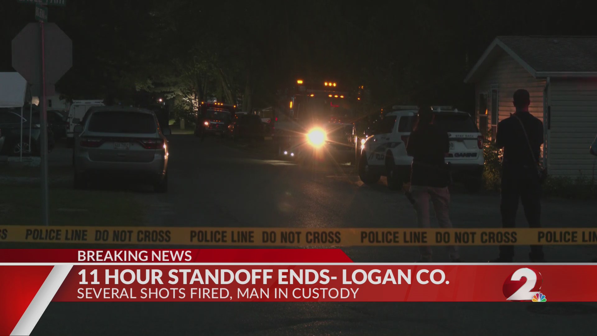 Logan Co. man taken into custody after 11 hour standoff with ...