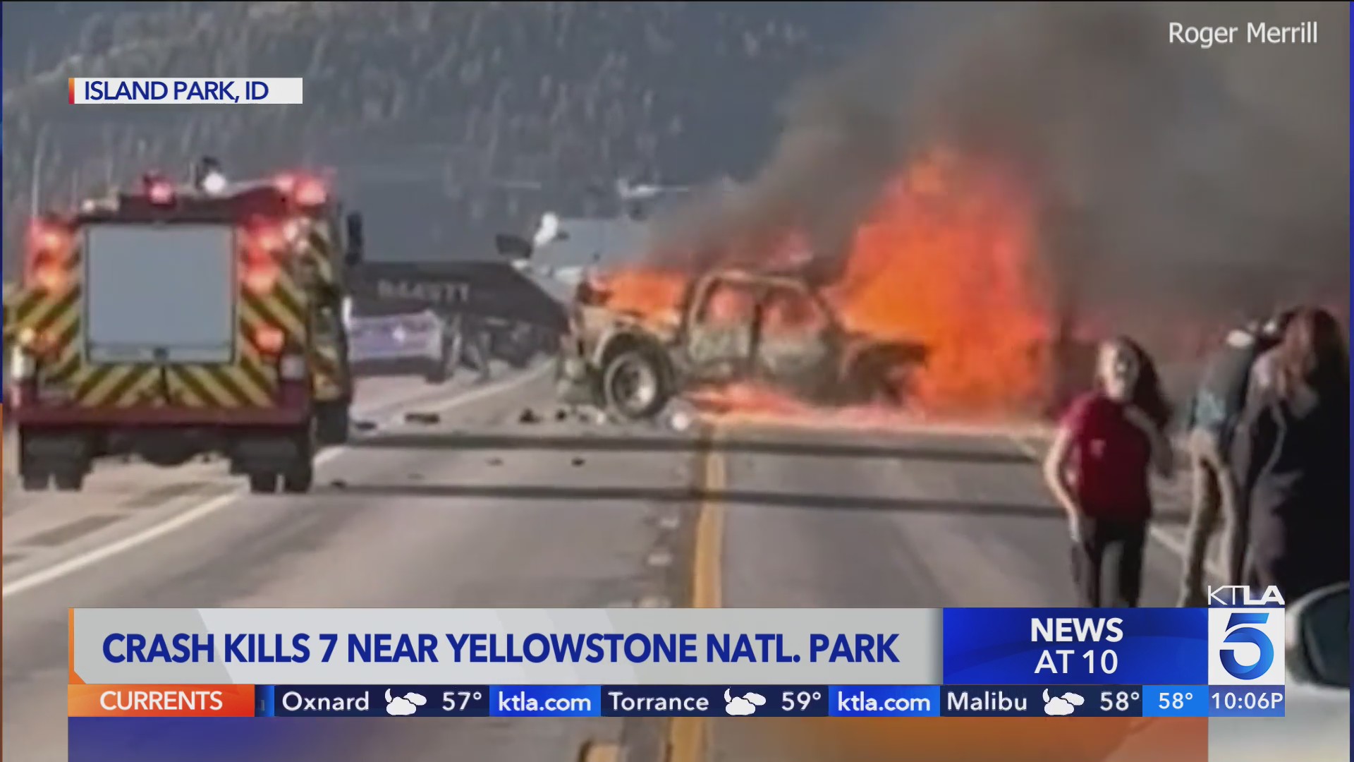 7 dead after truck and tour van collide near Yellowstone National Park ...