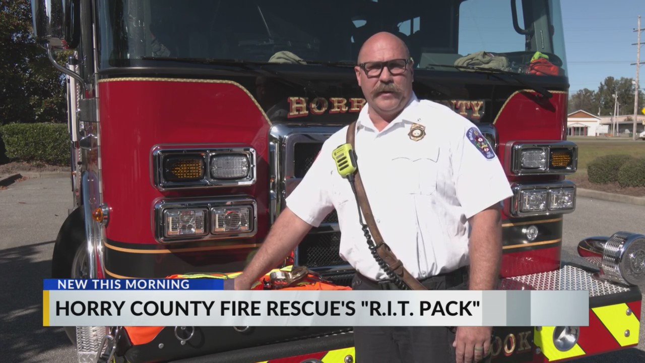 Horry County Fire Rescue gets lifesaving packs for all stations – WBTW
