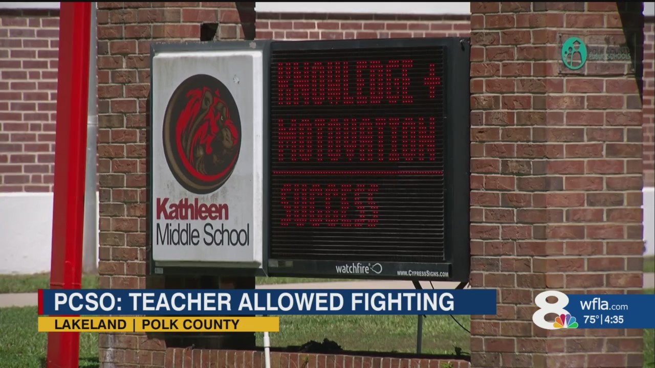 Polk County substitute teacher accused of allowing fighting in class ...