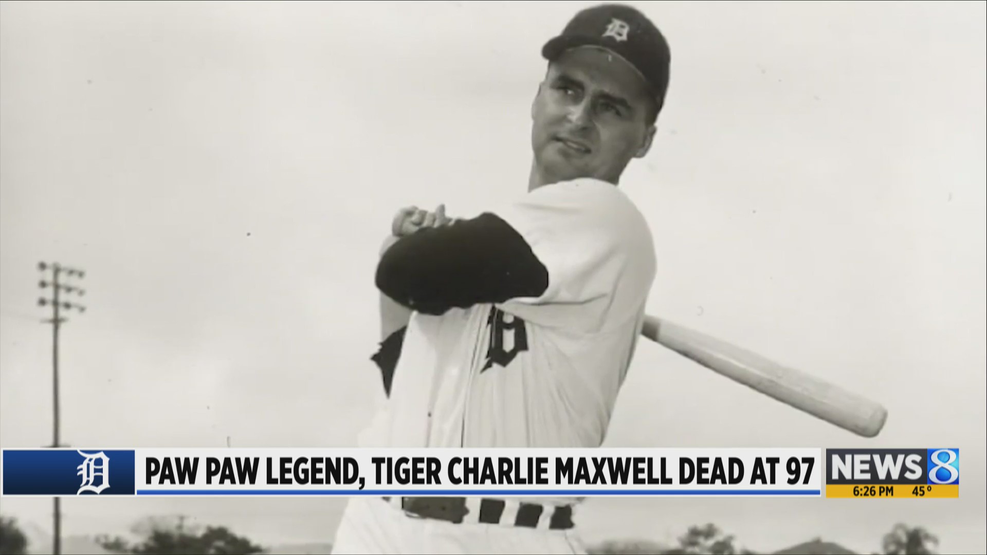 Detroit Tigers’ oldest alum Charlie Maxwell, a Southwest Michigan ...