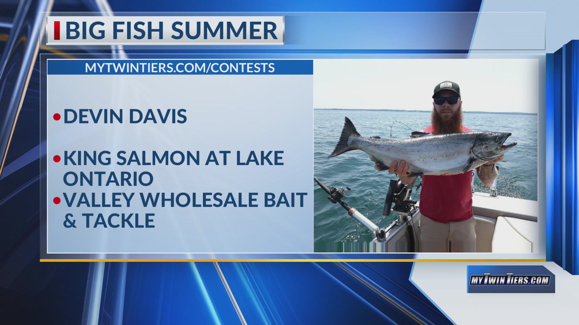 Big Fish Summer – Devin Davis’ king salmon – WETM – MyTwinTiers.com