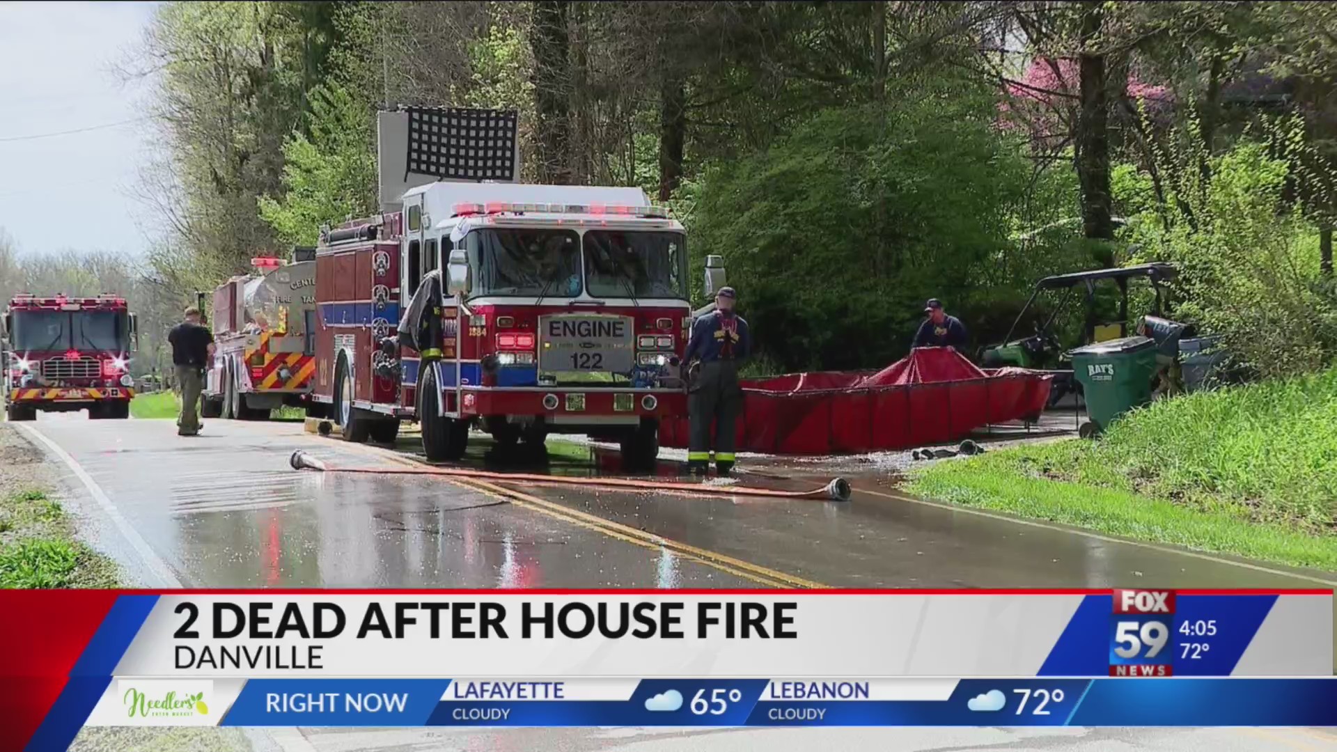 2 found dead after Thursday morning house fire in Danville – Fox 59