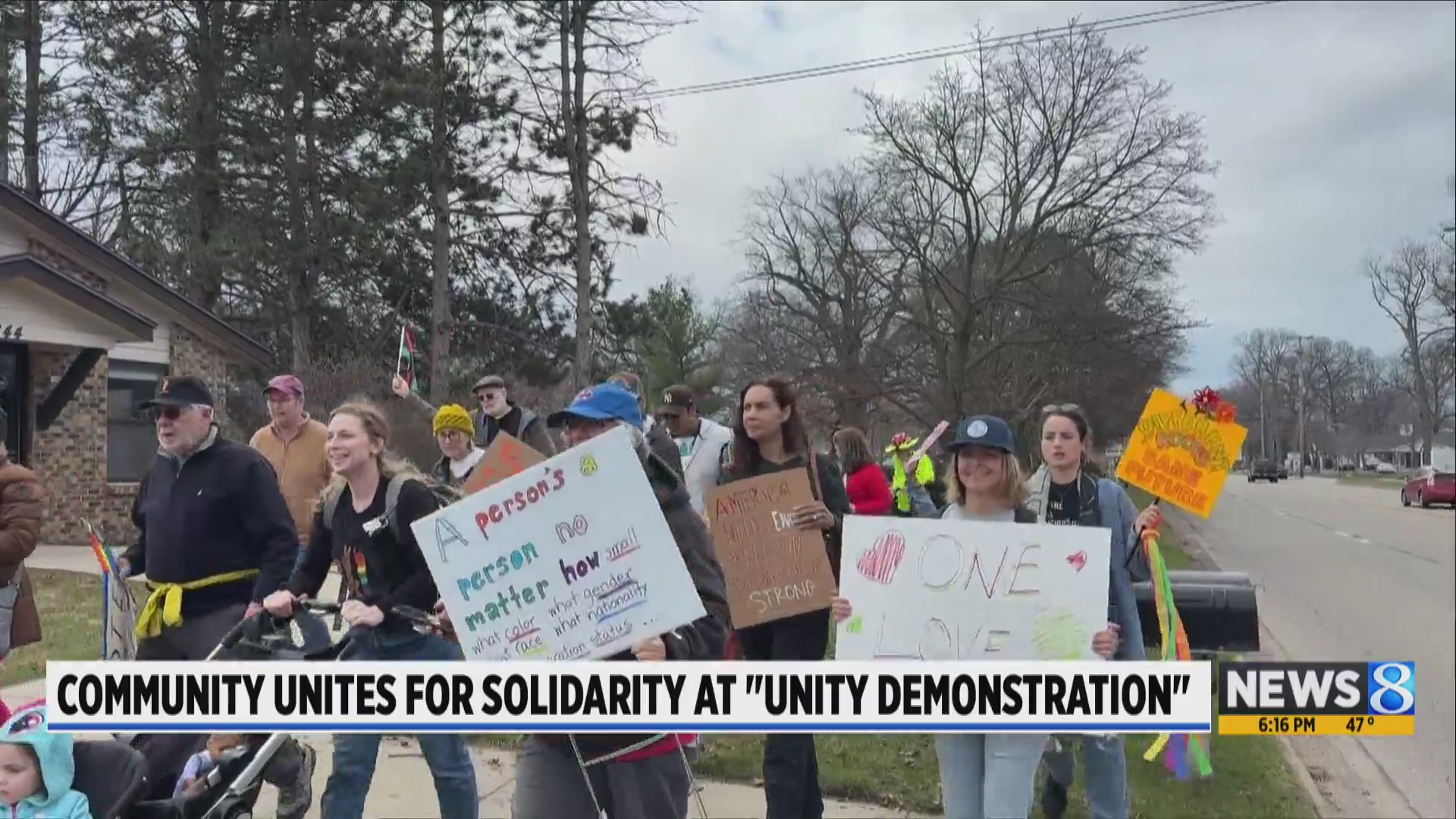 Holland community joins together for Unity Demonstration – WOODTV.com