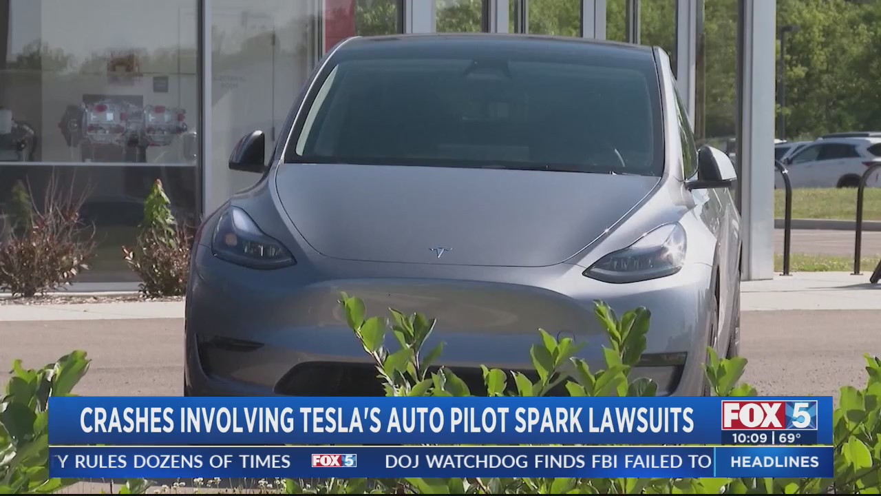Crashes involving Tesla’s auto pilot spark lawsuits – FOX 5 San Diego ...