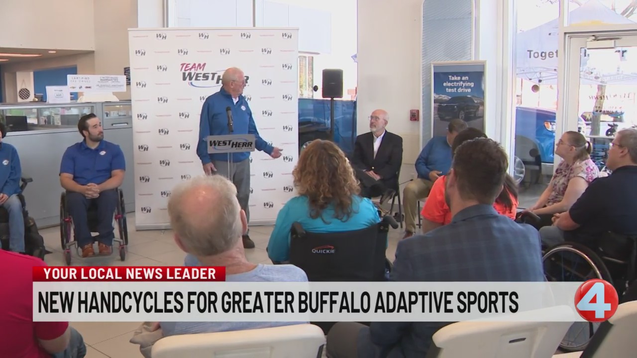 Greater Buffalo Adaptive Sports gets new handcycles – News 4 Buffalo
