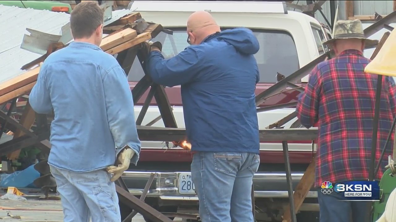 ‘A long road ahead’: Dexter man left to clean up damage from severe ...