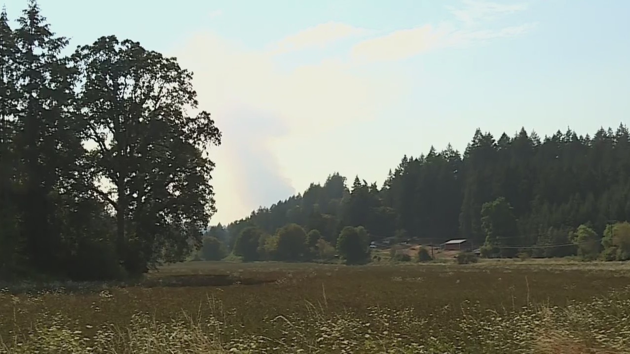‘Level 3’ evacuations for brush fire near Hagg Lake – KOIN.com