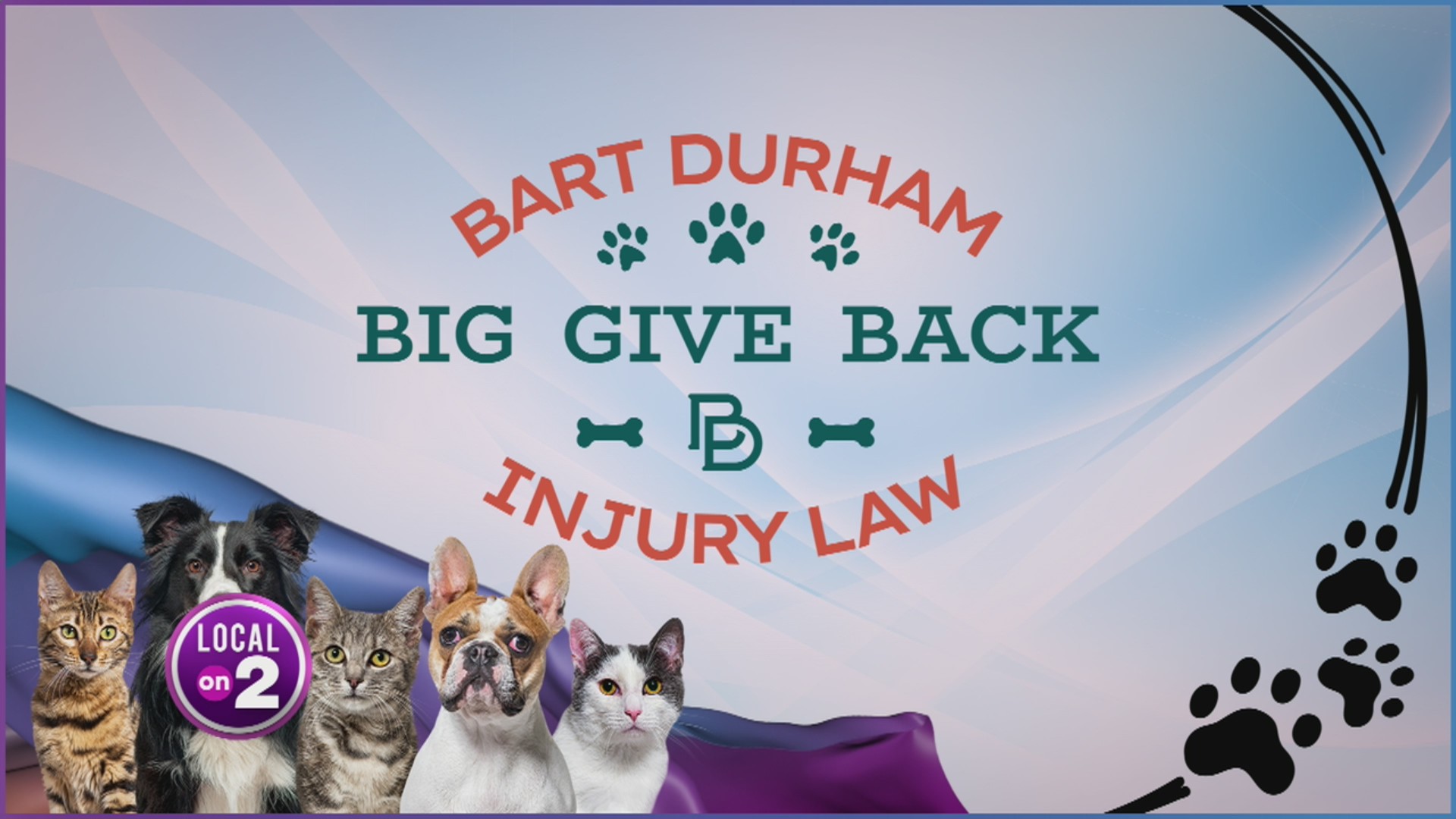 Bart Durham Injury Law’s Big Give Back surprises SCAMP! – WKRN News 2