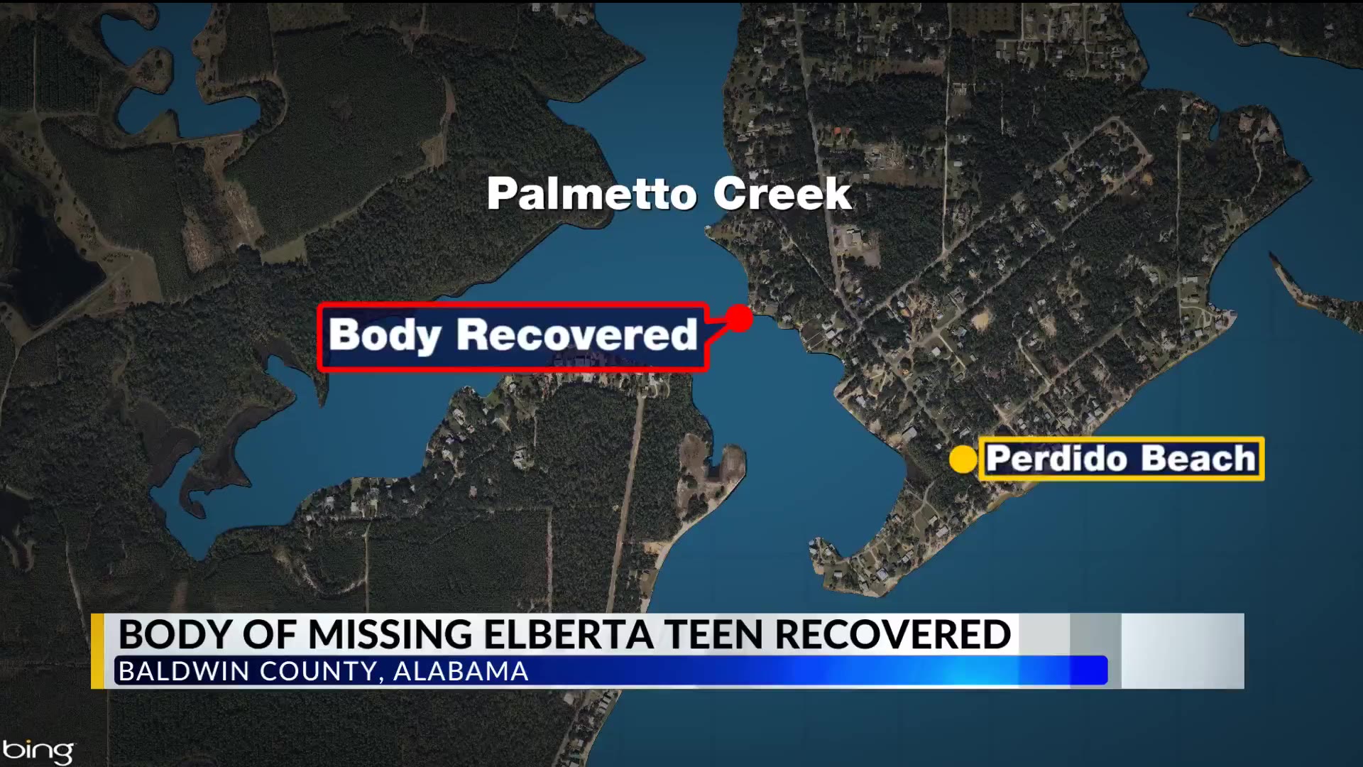 Elberta teen’s body found and identified: BCSO – WKRG News 5